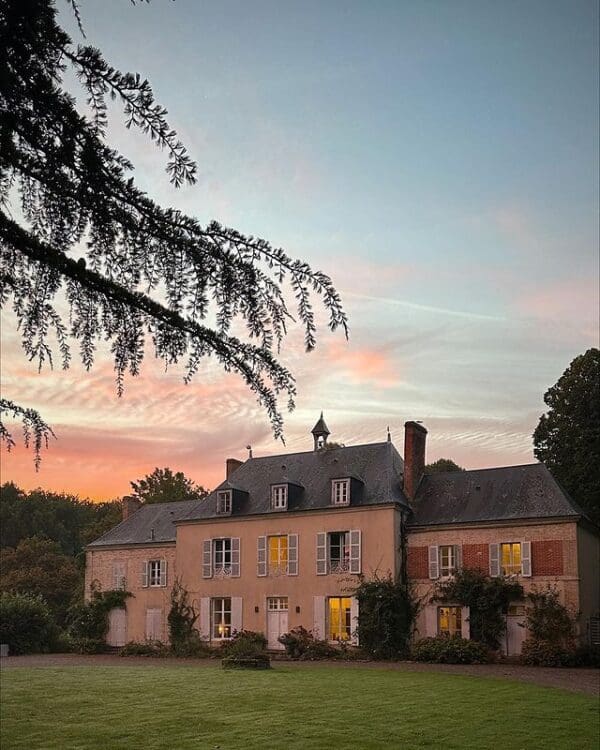 French Châteaux in Fall Foliage