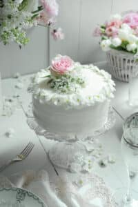 Recipe: Berry Layer Cake with Spring Flowers