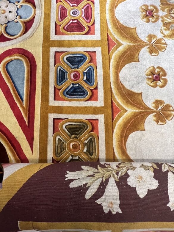 Restoring Notre Dame’s Carpet at Mobilier Nationale